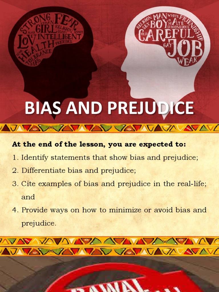 Bias and Prejudice | PDF | Prejudices | Bias
