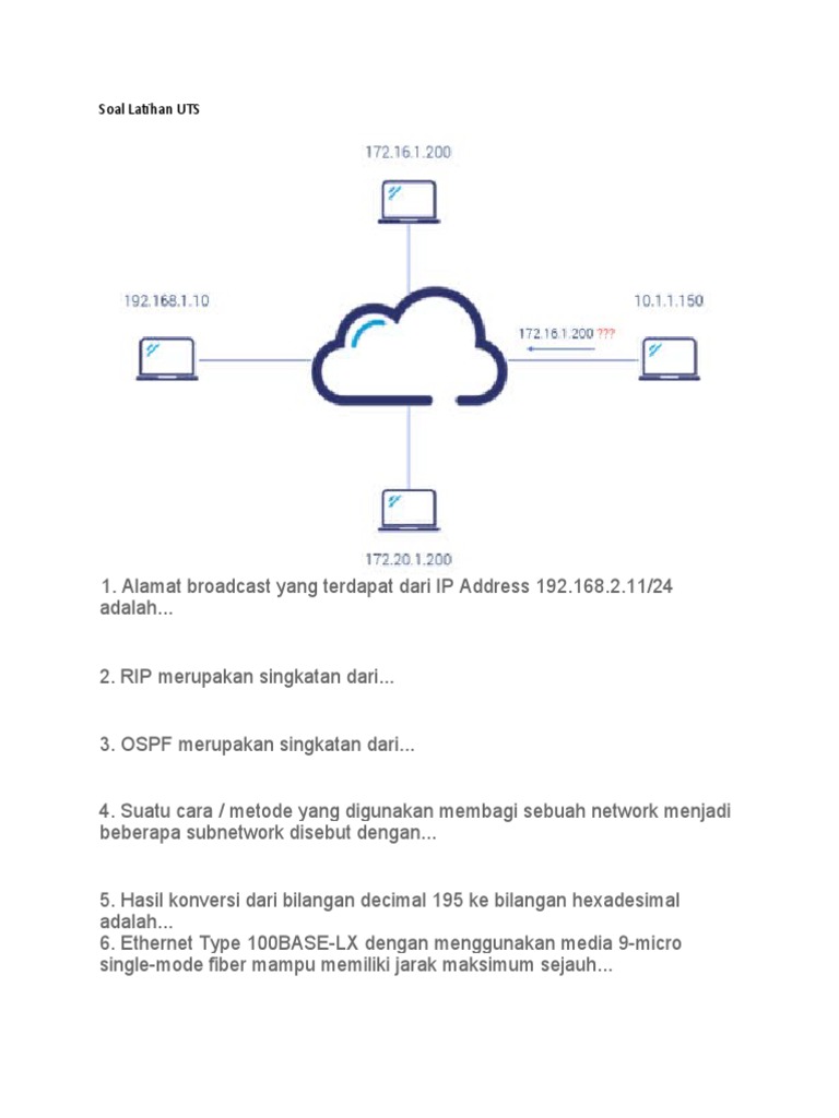 Soal UTS Routing dan Switching BSI | PDF