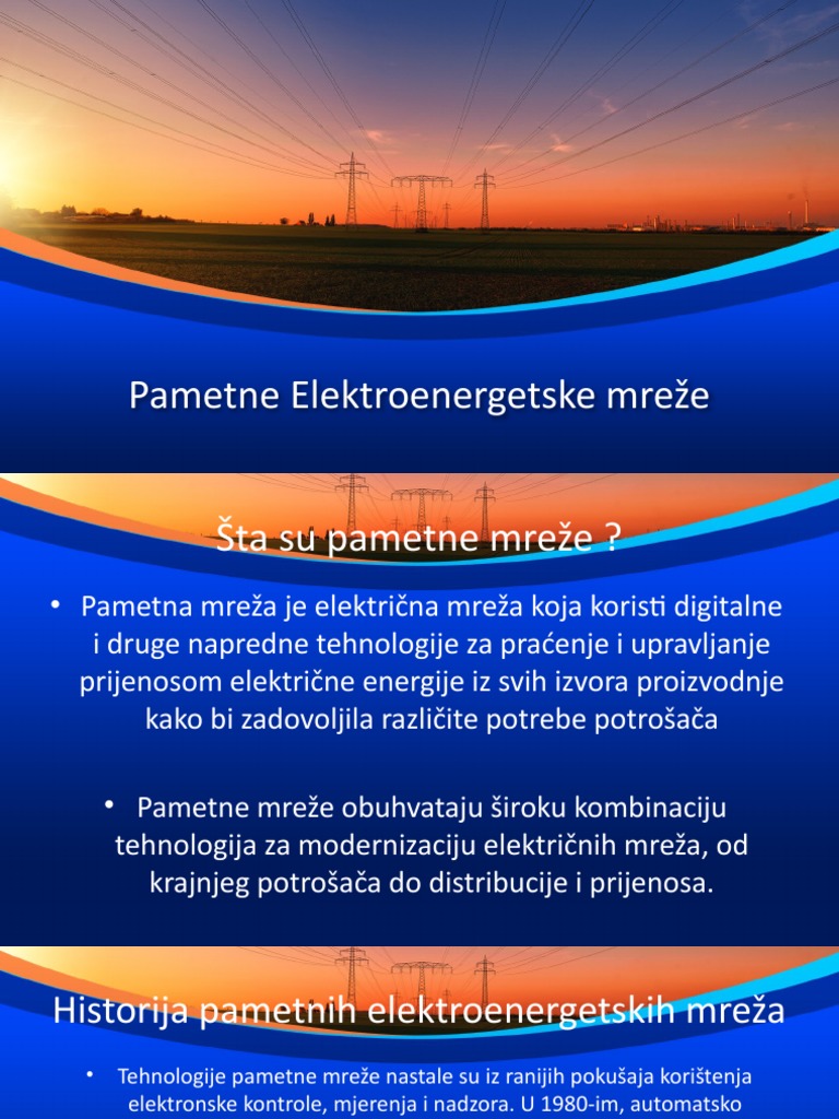 Pametne Elektroenergetske Mreze | PDF