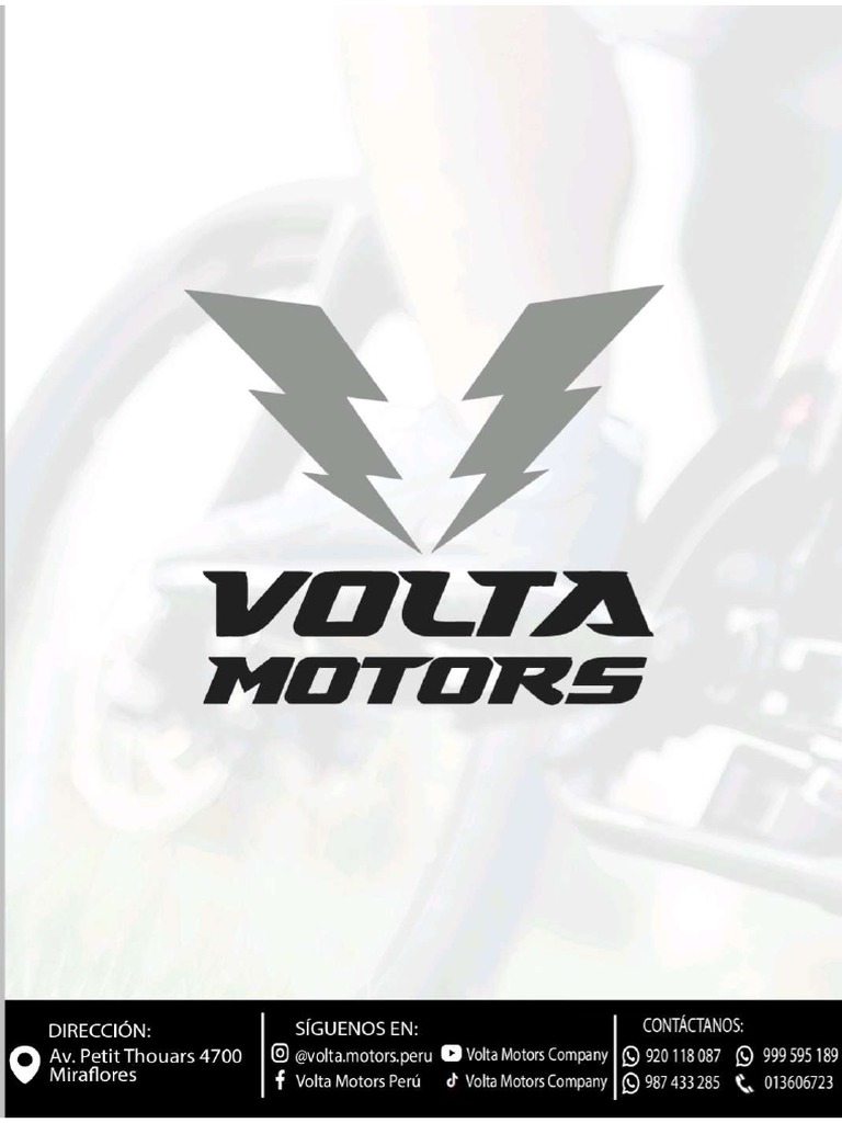 Catálogo Volta Bikes Perú 2023 | PDF