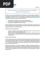 danone rapport de durable | PDF