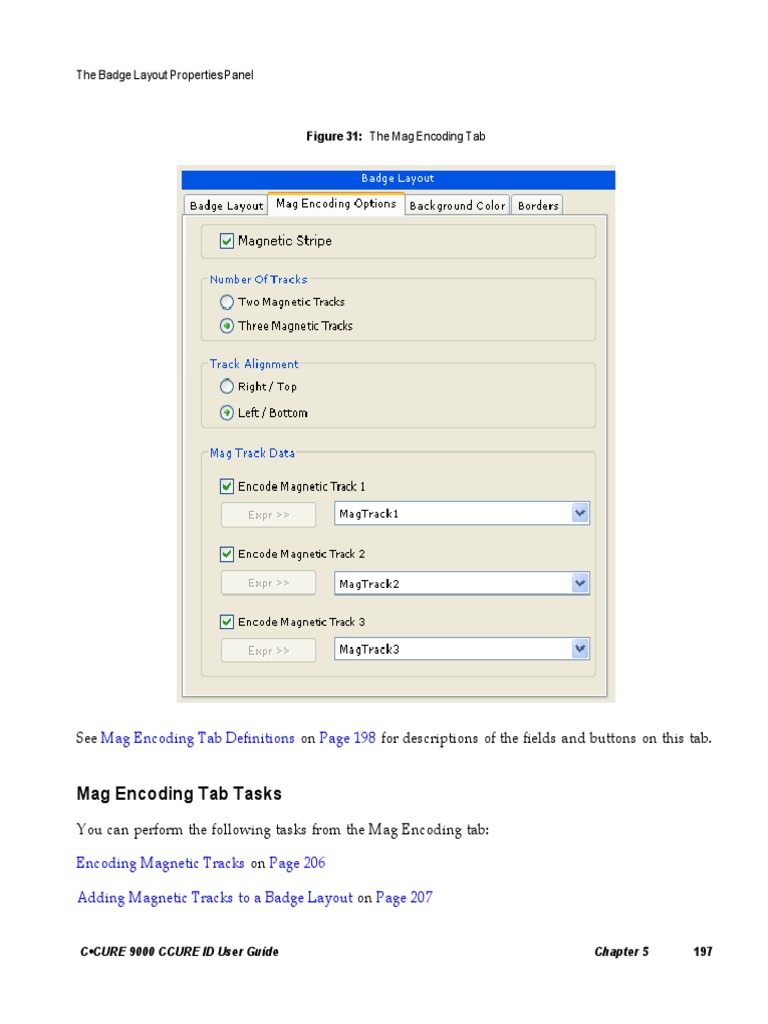 C•CURE 9000 Badge Layout Guide | PDF | Page Layout | Printer (Computing)