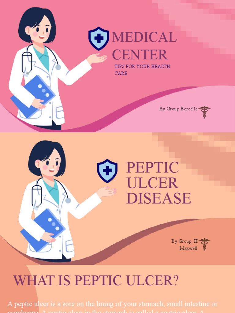 Peptic Ulcer Disease | PDF | Stomach | Medical Specialties