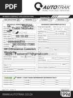 Cartrack Account Application Form | PDF | Fee | Insurance