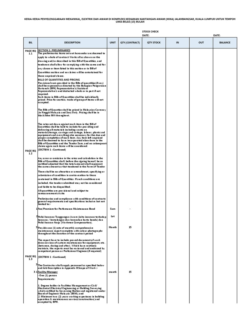 Stock Check | PDF