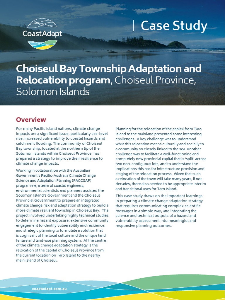 CSS3 Relocation in The Solomon Islands | PDF