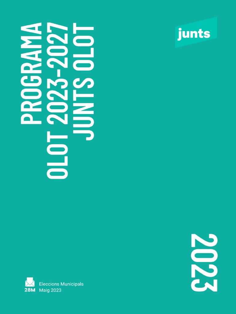 Programa Electoral de Junts A Olot | PDF