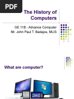 PRESENTATION-History and Evolution of Computer | PDF | Areas Of ...