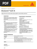Sikalastic®-726 Balcony One Shot: Product Data Sheet | PDF | Humidity ...