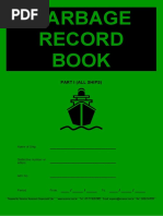 Garbage Record Book - Sample Entries | PDF