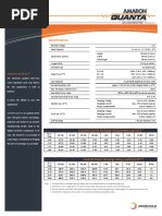 Quanta 12V-65Ah Data Sheet | PDF
