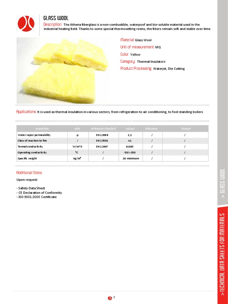 Mf15-Glass Wool | PDF
