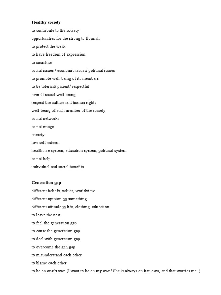 New Words PDF