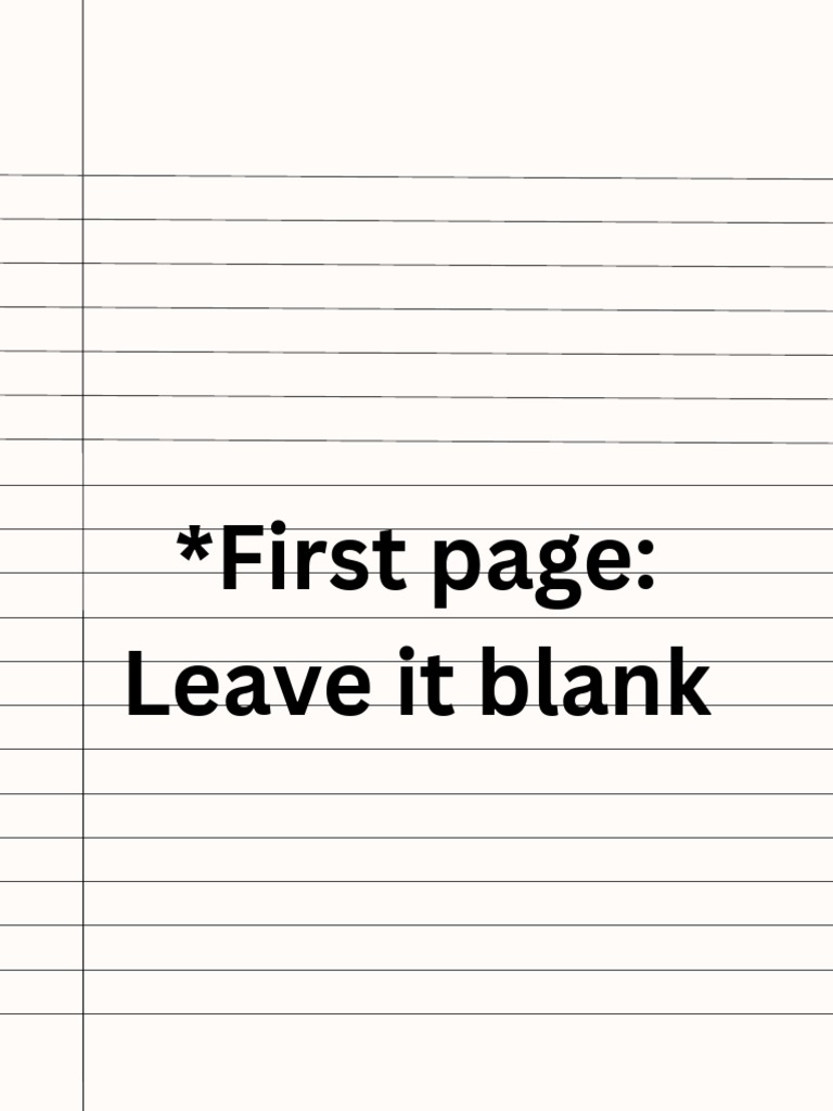 Ivory Simple Minimalist Spiral Notebook PDF | PDF | Career & Growth ...