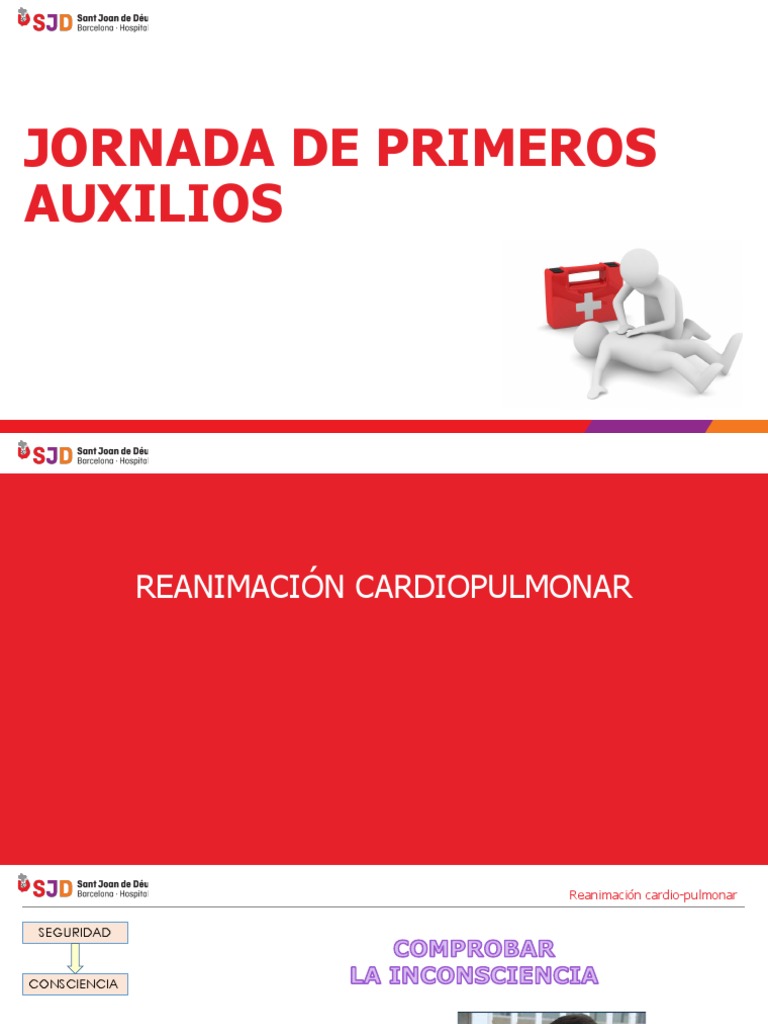 Primeros Auxilios - CAST | PDF | Reanimación cardiopulmonar | Causas de la muerte
