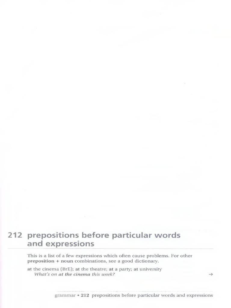 Verb, Noun Prepositions PDF | PDF | Verb | Cognitive Science