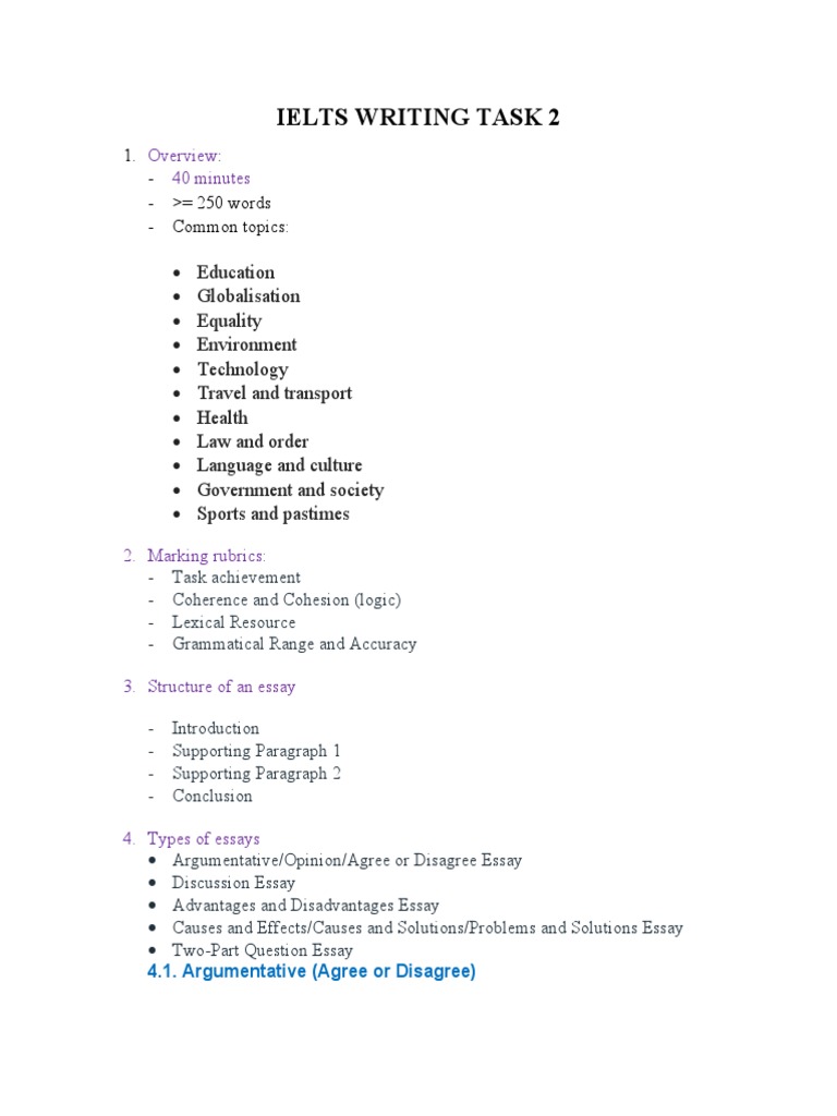 Ielts General Writing Task 2 | PDF | Essays | Parenting