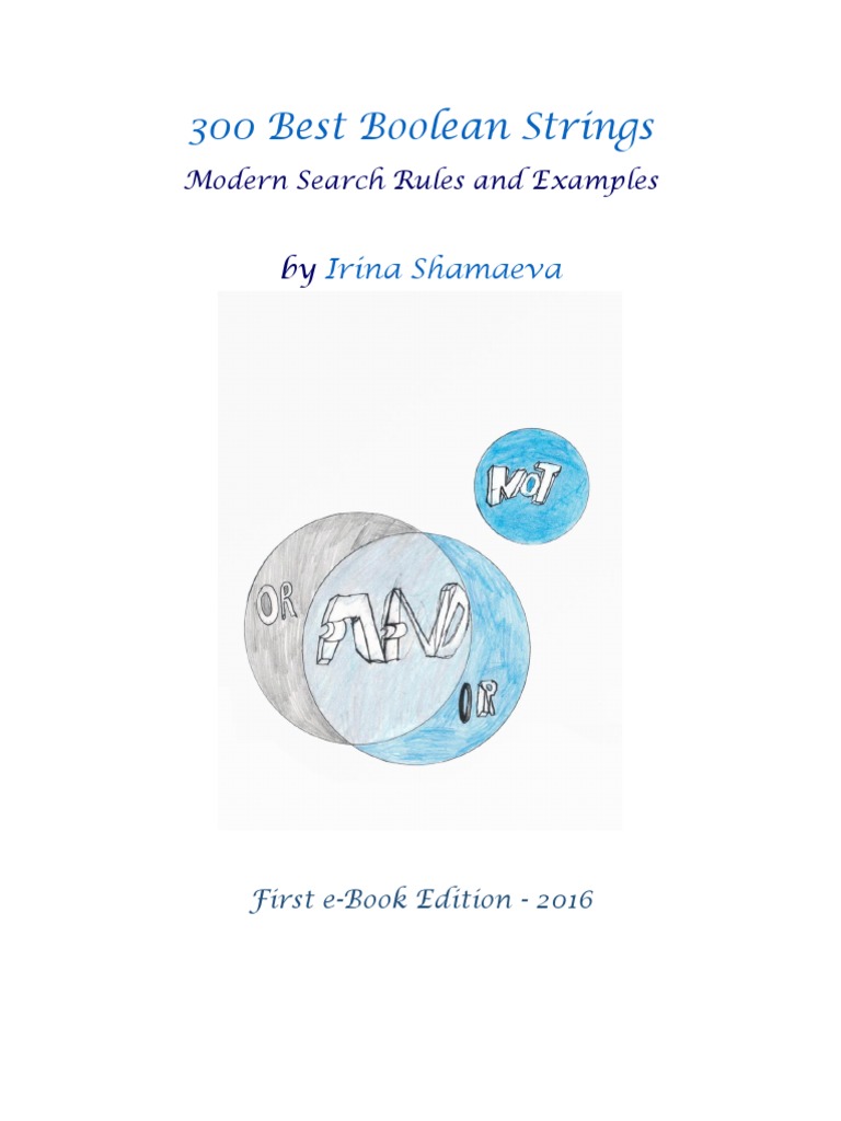 Dokumen Tips 300 Best Boolean Strings Table Of Contents Pdf
