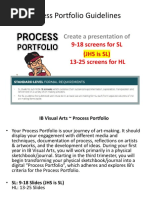 IB Visual Arts Process Portfolio Guide | PDF | Drawing | Annotation