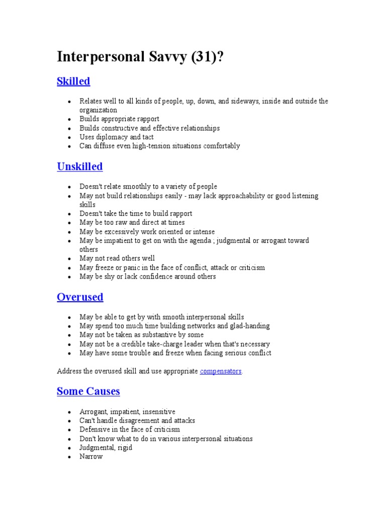 Interpersonal Savvy _ What Are Interpersonal Skills – HKLT