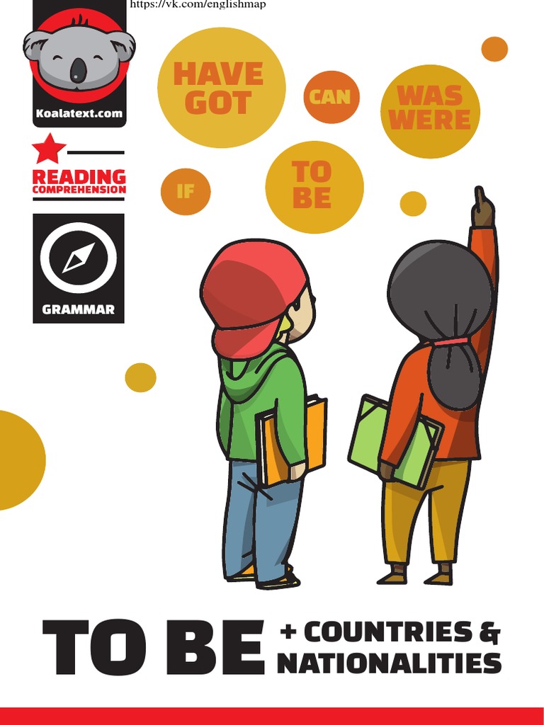 To Be Countries and Nationalities - Activity Worksheets | PDF | Linguistics