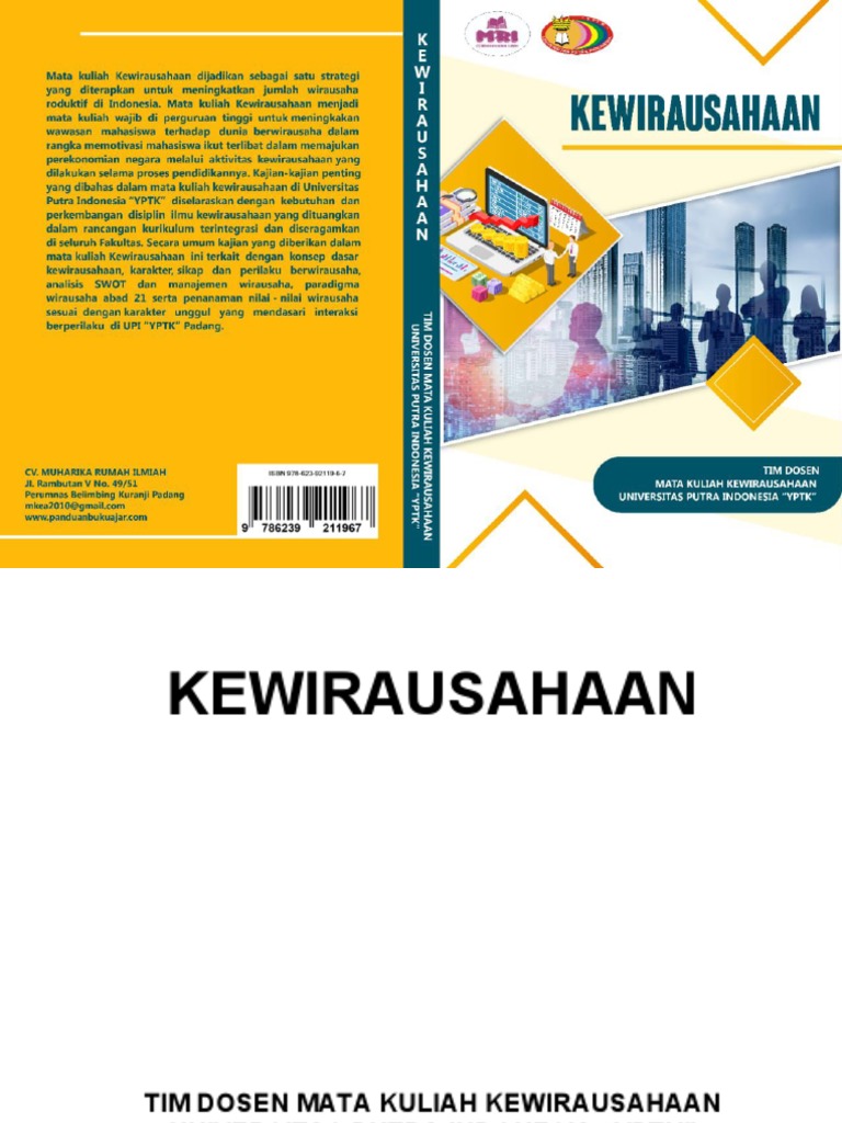 BUKU AJAR KEWIRAUSAHAAN_UPI YPTK.pdf | PDF