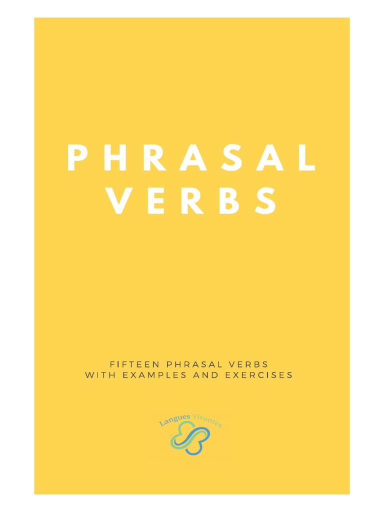 15 Phrasal Verbs Take Break Make PDF | PDF 15 Phrasal Verbs Take Break Make PDF | PDF