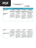 Digital Photography Project Rubric | PDF | Rubric (Academic) | Imaging