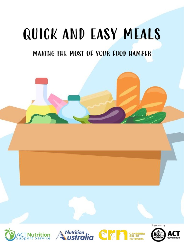 Quick and Easy Meals Cookbook PDF | PDF | Pasta | Cooking