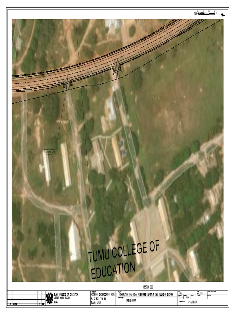 Proposed Design of a 600mm Diameter Access Pipe Culvert with Dimensions ...