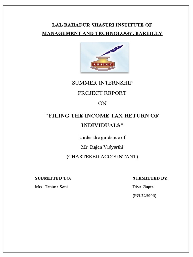 Internship Report | PDF | Cost Of Living | Taxes