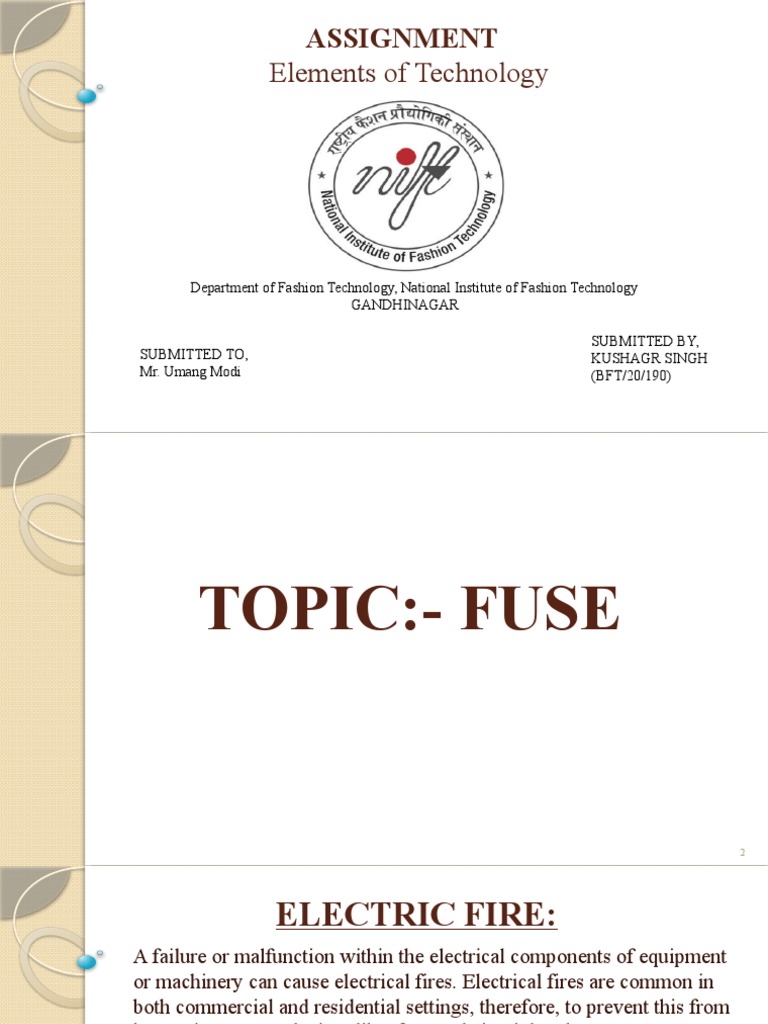 Fuse EOT | Download Free PDF | Fuse (Electrical) | Electrical Resistance And Conductance