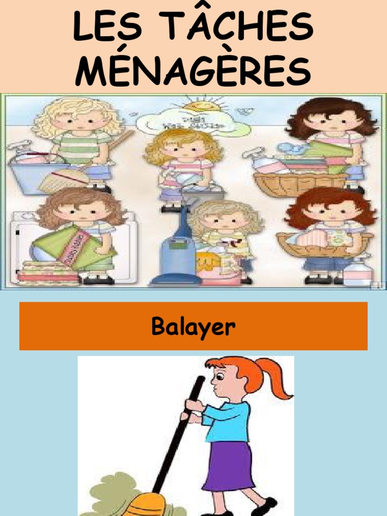 Les Taches Menageres | PDF