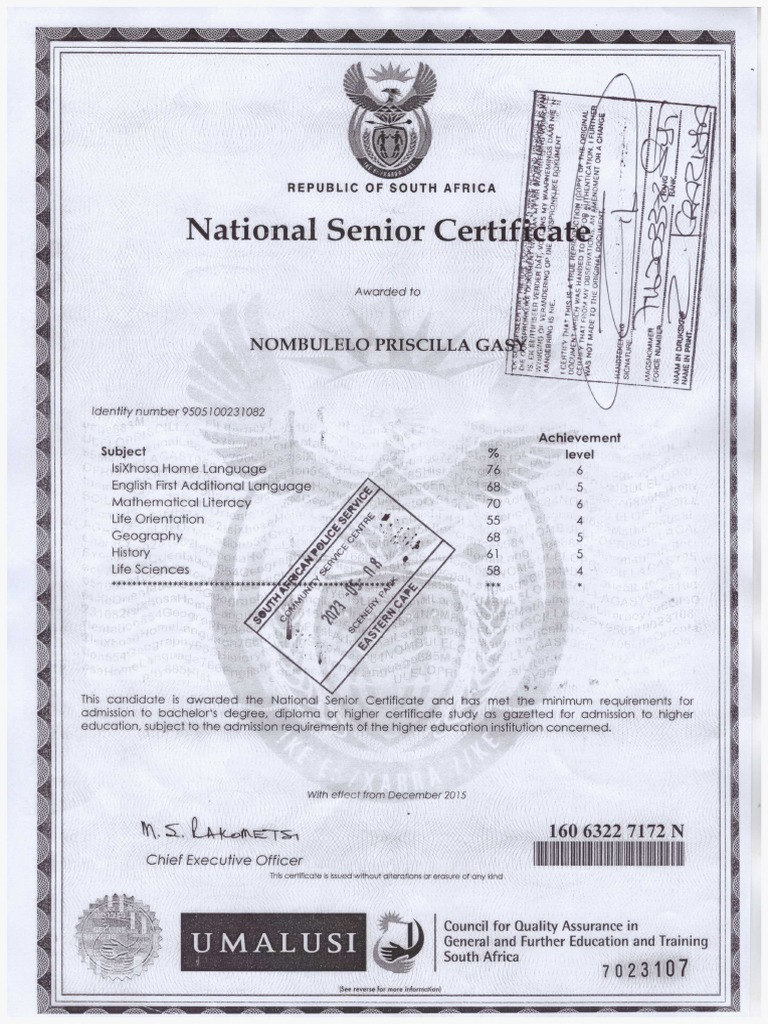 NOMBULELO | PDF