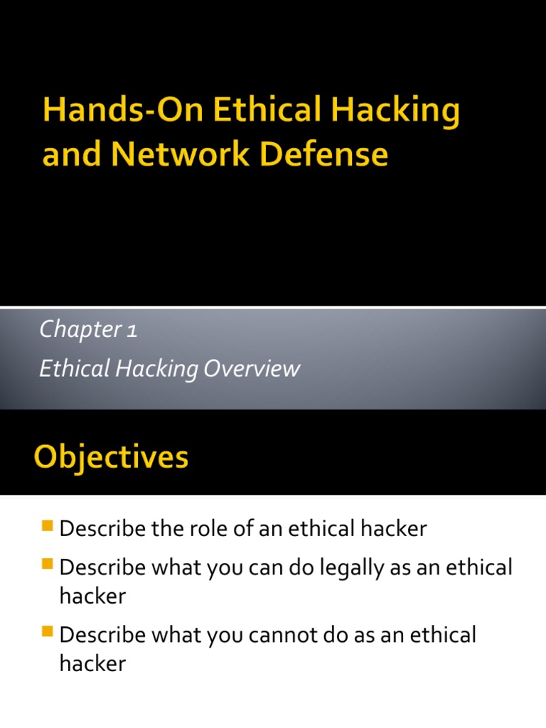 Ethical Hacking Introduction | PDF | Security Hacker | White Hat (Computer Security)
