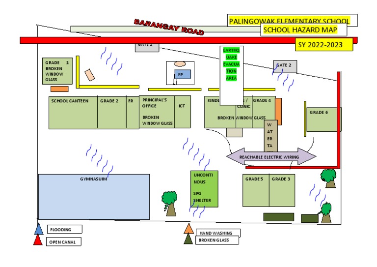 School HAZARD MAP 22022 2023 | PDF