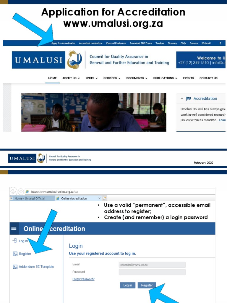 Guideline To Starting The Umalusi Online Accreditation Process PDF | PDF