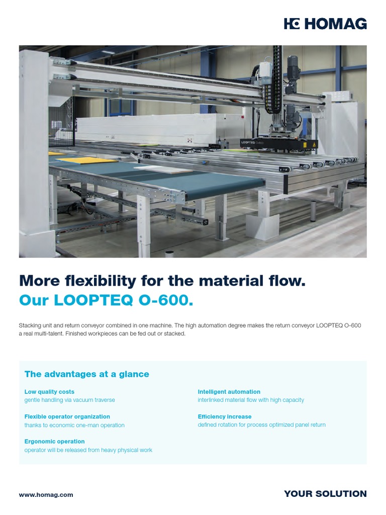 Return Conveyor LOOPTEQ O 600 en | PDF | Automation | Manufactured Goods