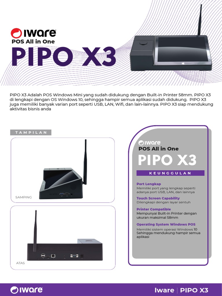 Pos - Pipo X3 PDF | PDF