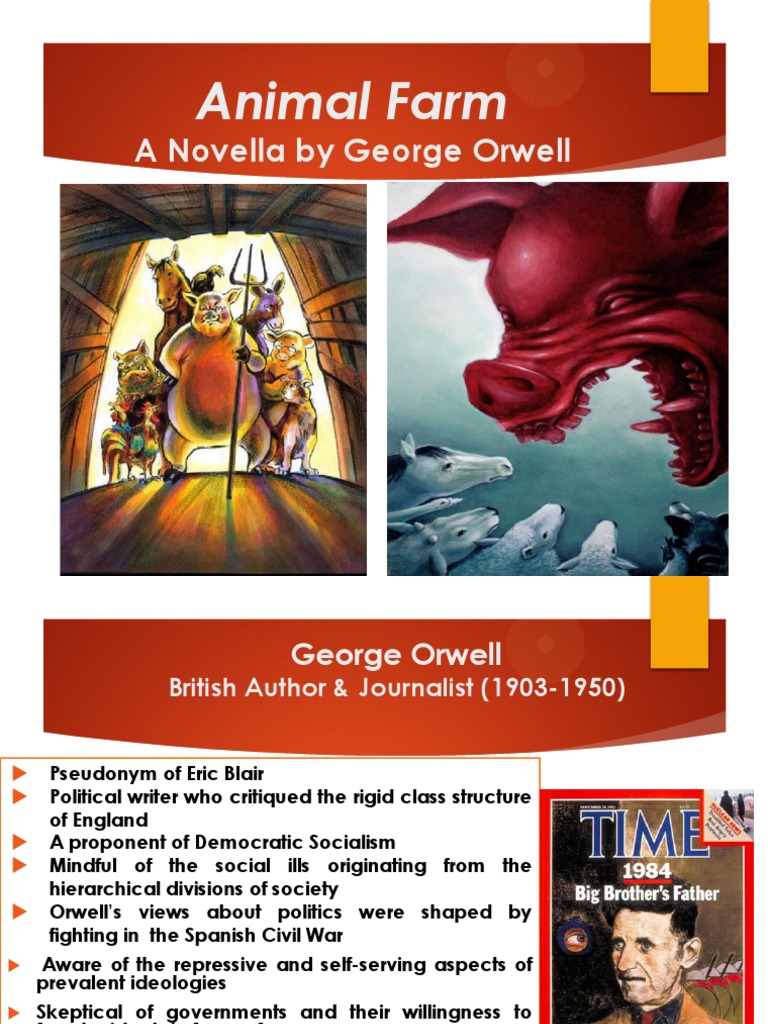 Unit 3.1 Animal Farm by George Orwell Presentation | Download Free PDF ...