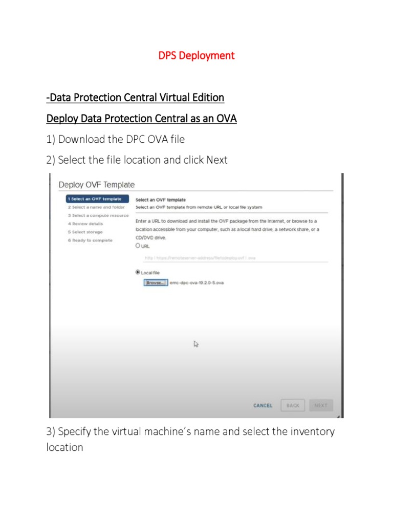 DPS Deployment | PDF | Domain Name System | Ip Address
