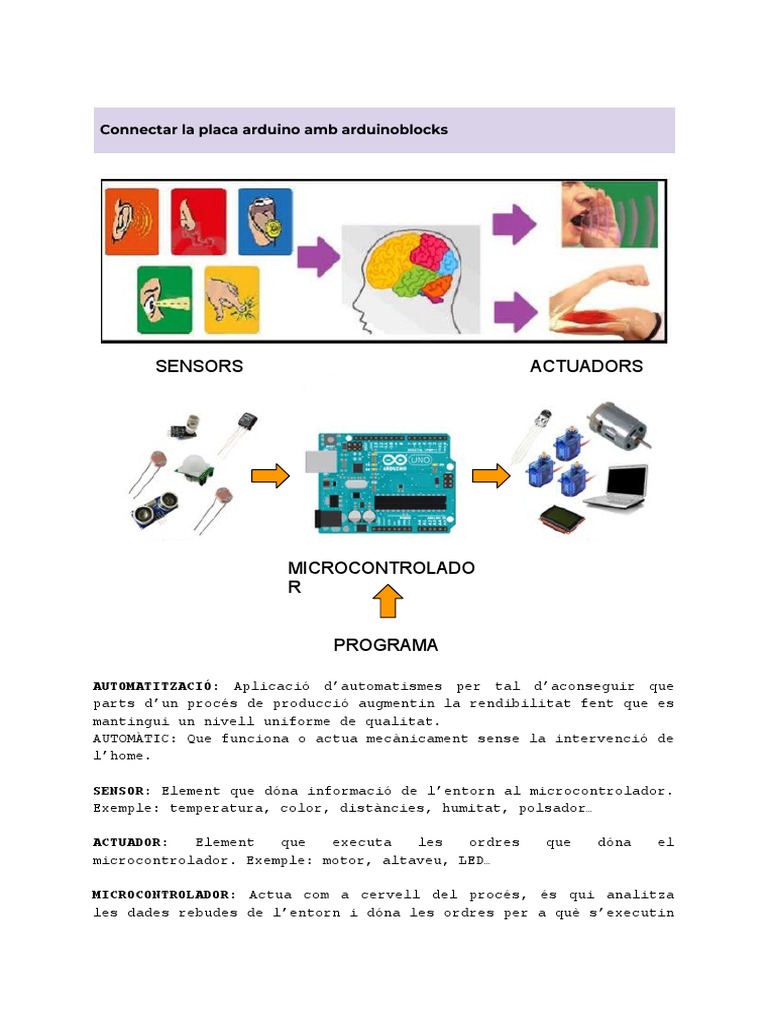 PR 0 - Connectar Placa Arduino - Arduinoblocks | PDF