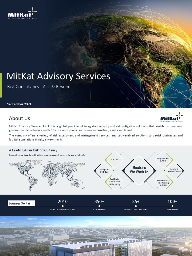 MitKat Advisory - Data Centre Security - Brief - Sep 2021 | PDF