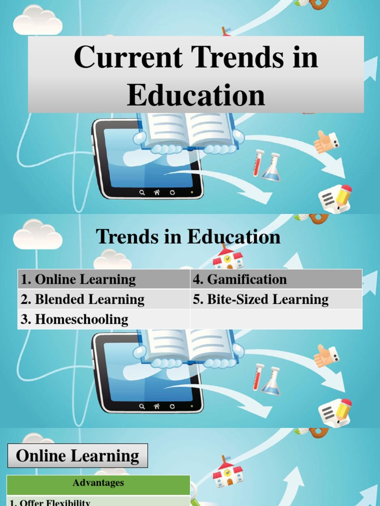 Current Trends in Education | PDF | Career & Growth | Social Science