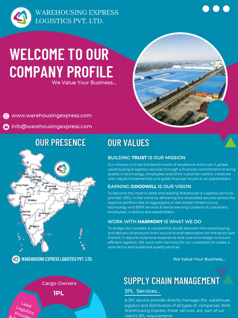 Warehousing Express Logistics Company Profile | PDF | Warehouse | Logistics