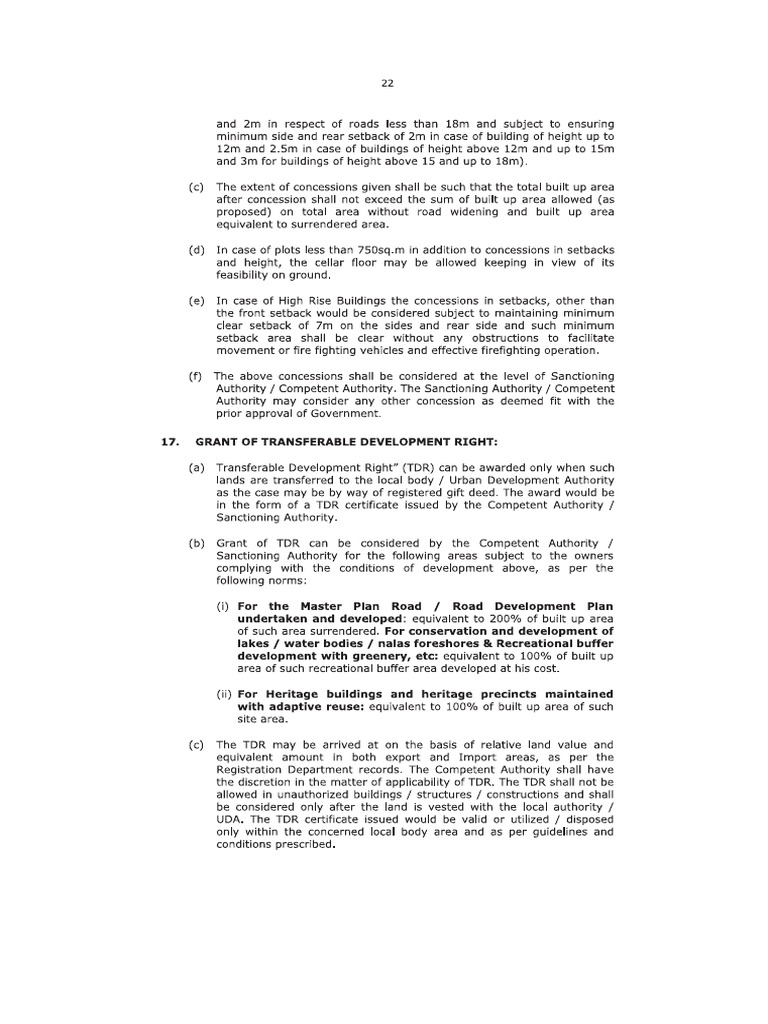 G.O 168 - Building Rules-5 PDF | PDF