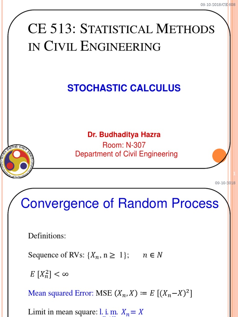 CE 513-2018-RP-Calculus | PDF | Autocorrelation | Stochastic Process