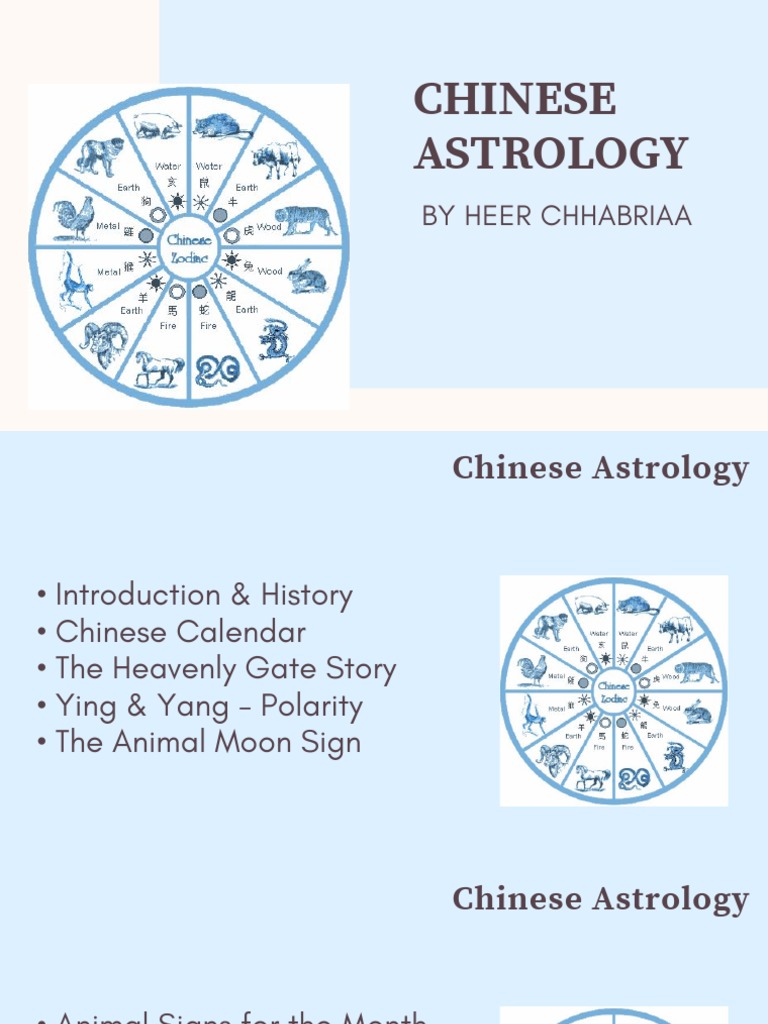 Chinese Astrology Pdf Pdf