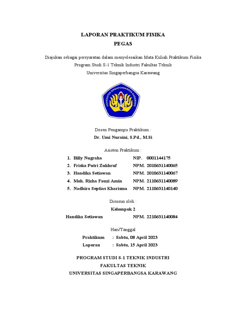 Cover Laporan Individu Kelas F-J - PF - 22-23 | PDF