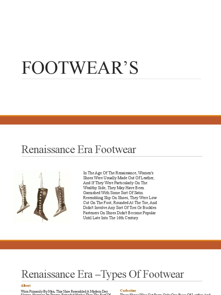 FOOTWEAR'S | PDF | Shoe | Boot